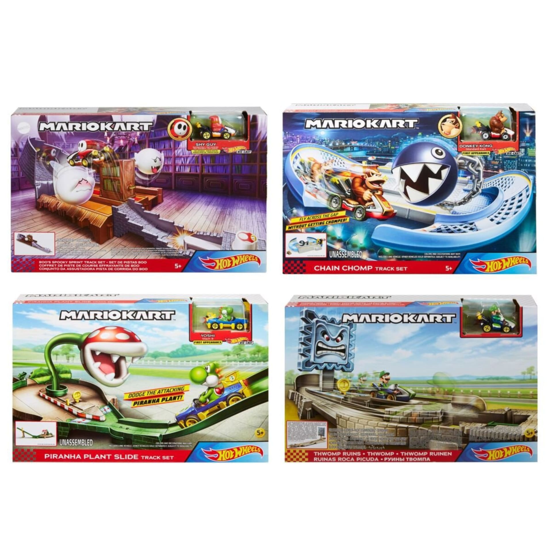 Hot Wheels Mario Kart Track Set - Assorted - Kmart