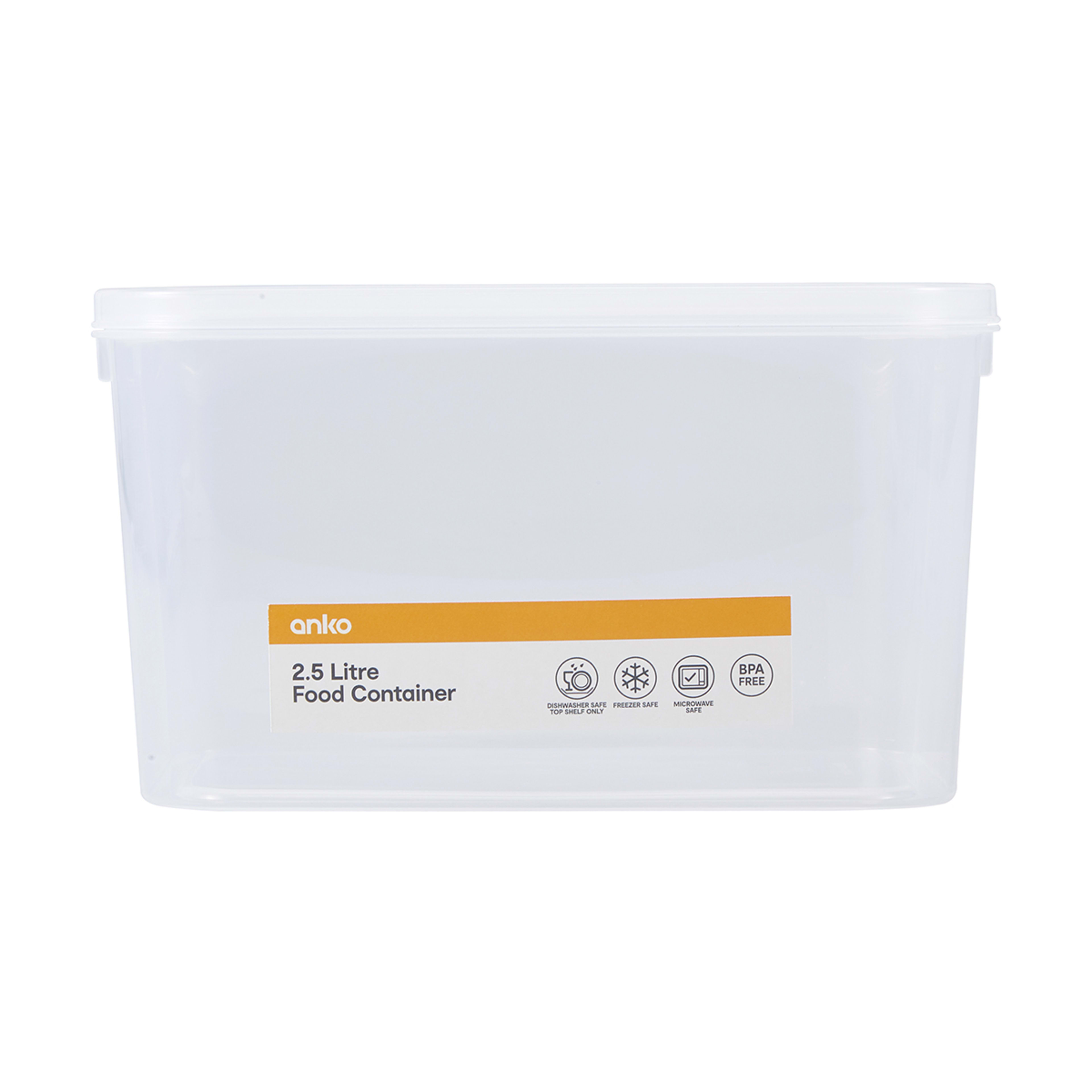 2.5L Food Container - Kmart