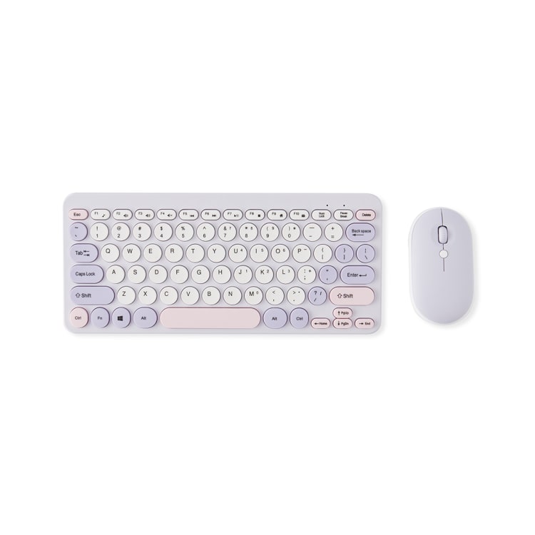 Keyboard and Mouse Set - Purple - Kmart