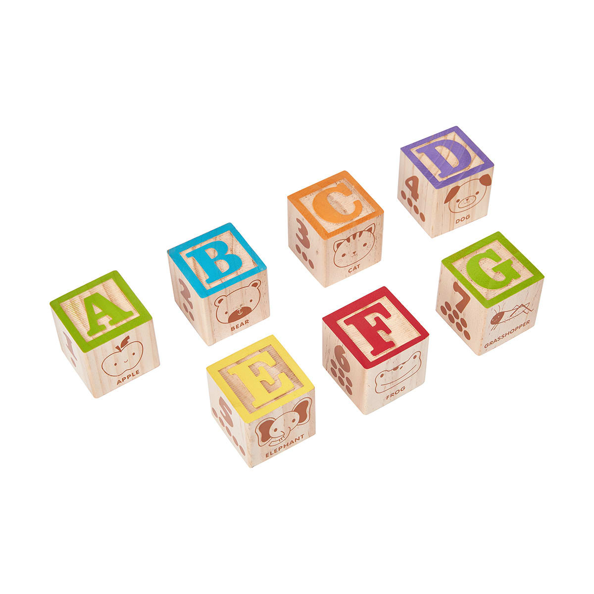 Wooden Alphabet Blocks - Kmart