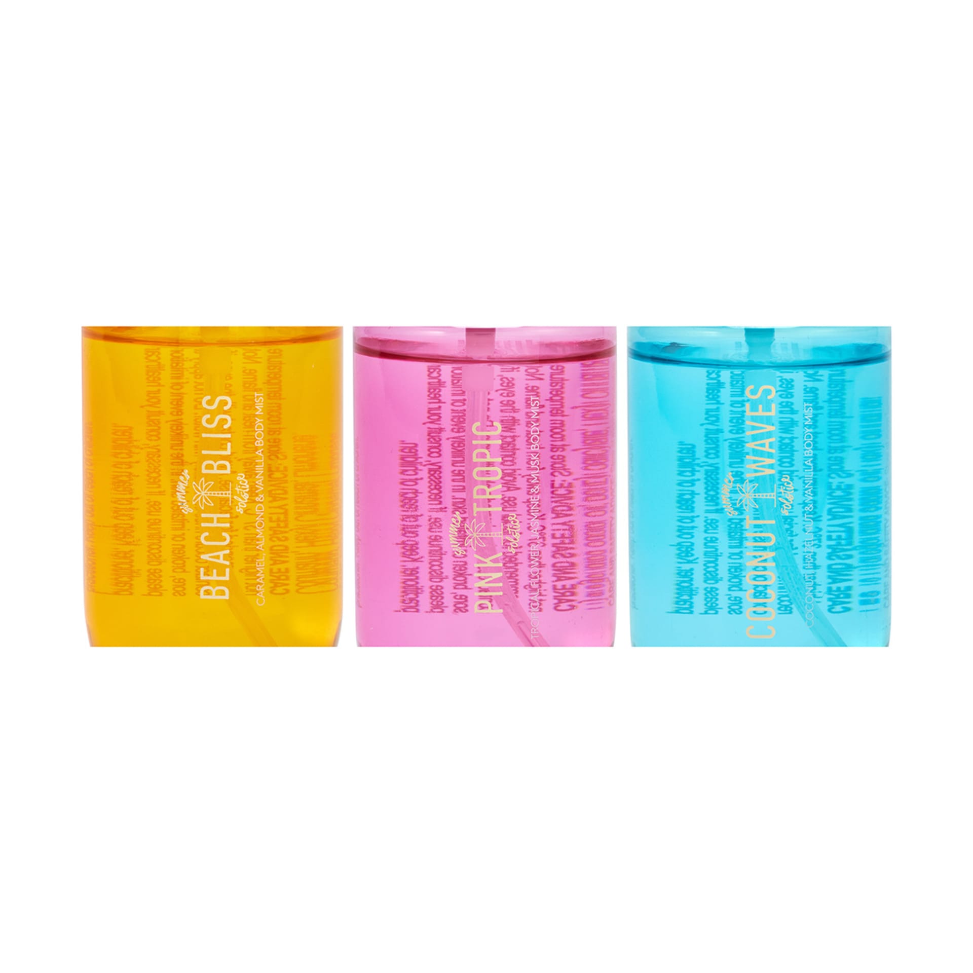 OXX Fragrance 3 Pack Summer Solstice Body Mist Collection - Kmart