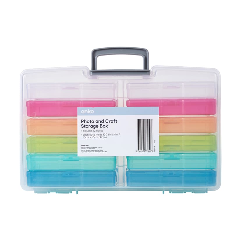 Photo and Craft Storage Box - Kmart