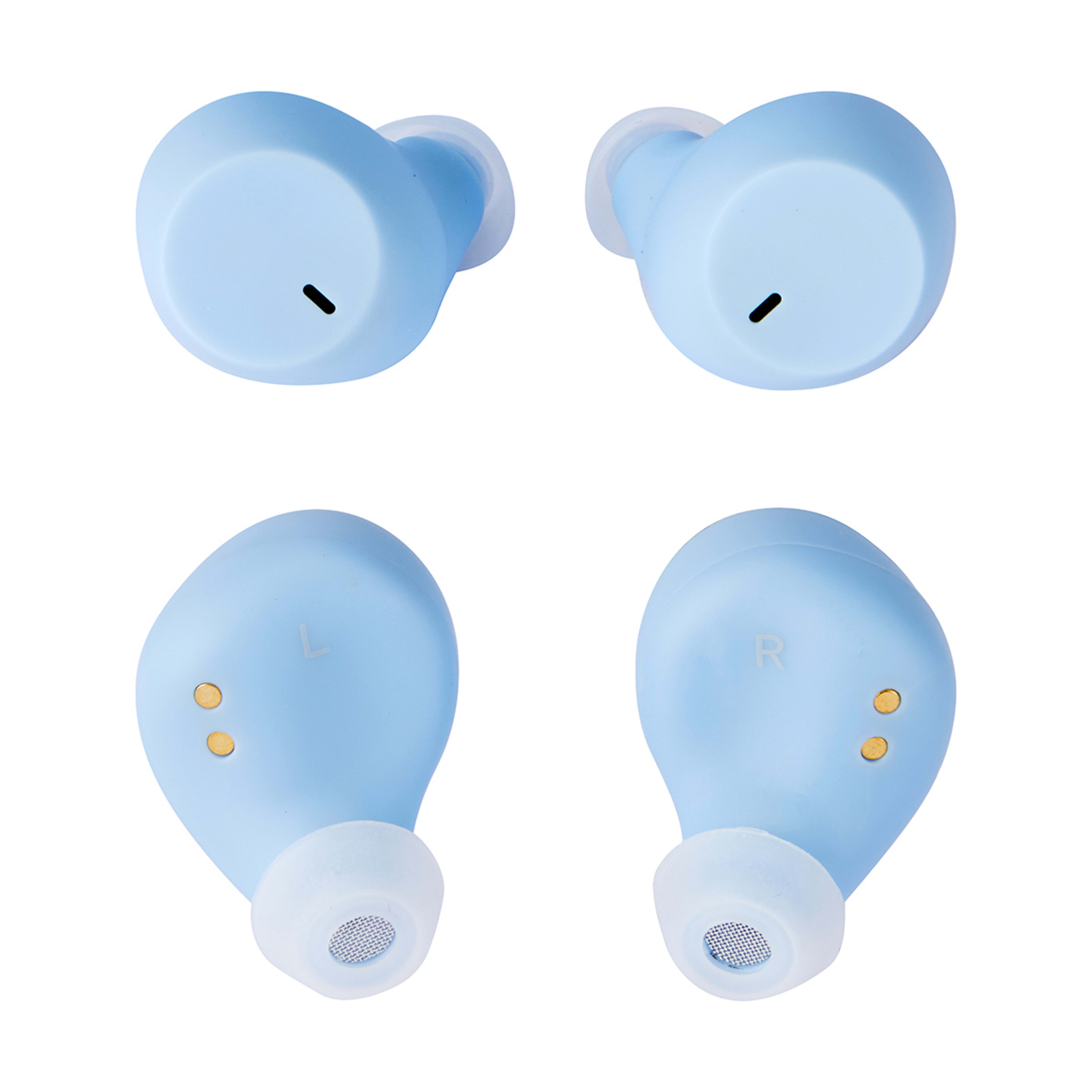 True Wireless Stereo ENC Ear Buds - Blue - Kmart