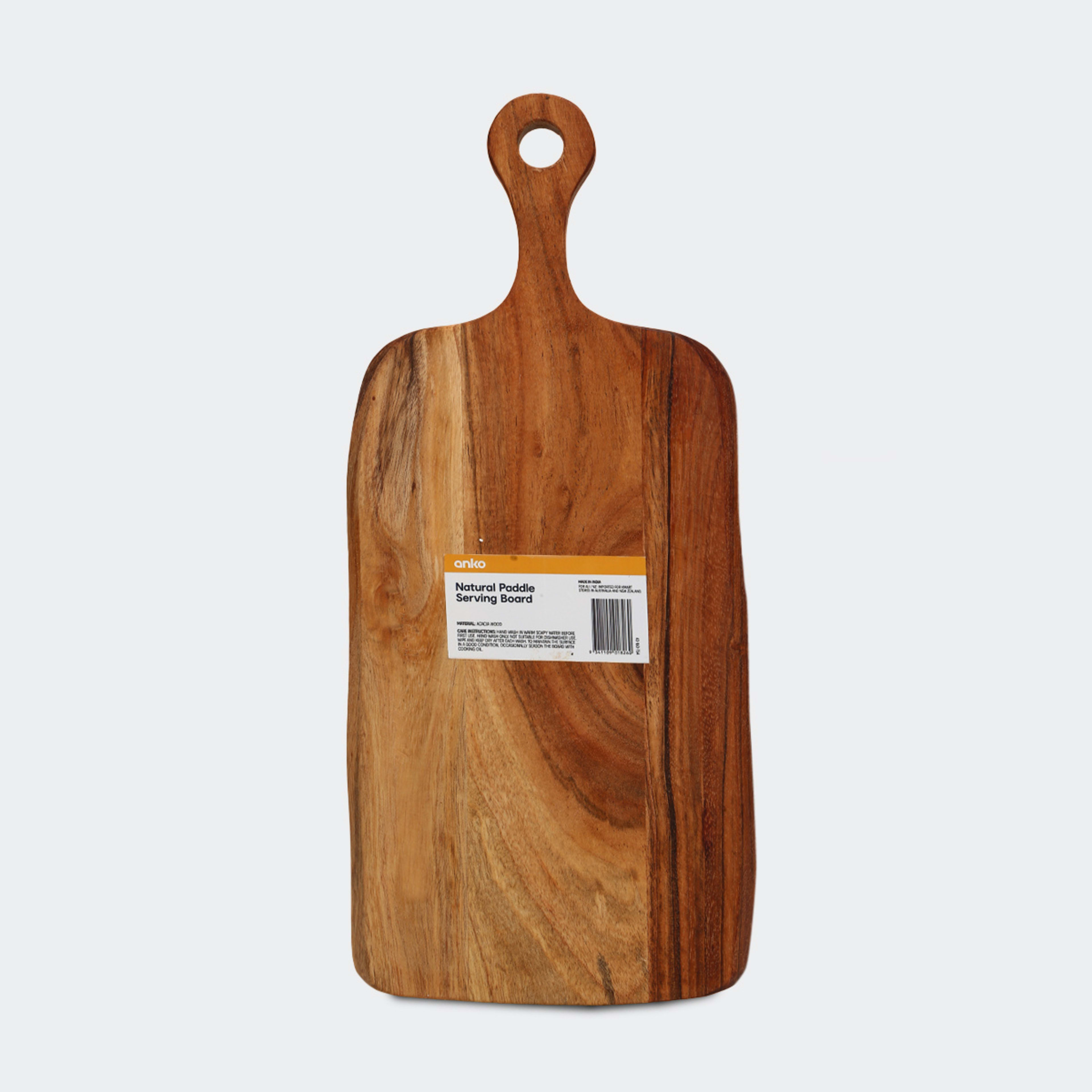 Natural Paddle Serving Board - Kmart