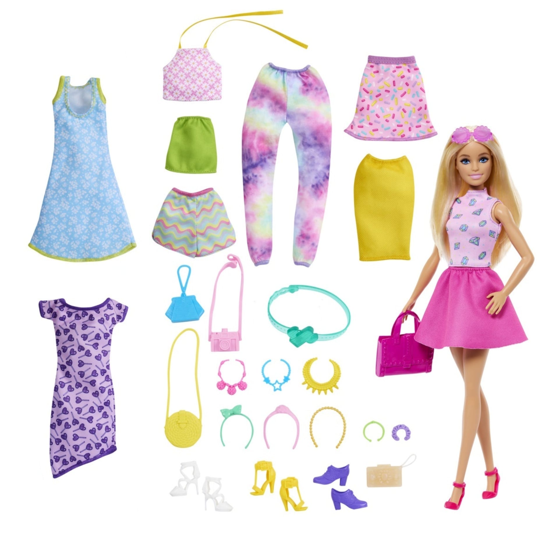 Barbie Mix-and-Match Fashion Clothes and Doll - Kmart NZ