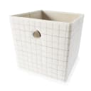 Collapsible Storage Cube - Beige - Kmart NZ