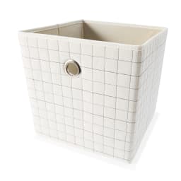 Collapsible Storage Cube - Beige - Kmart NZ