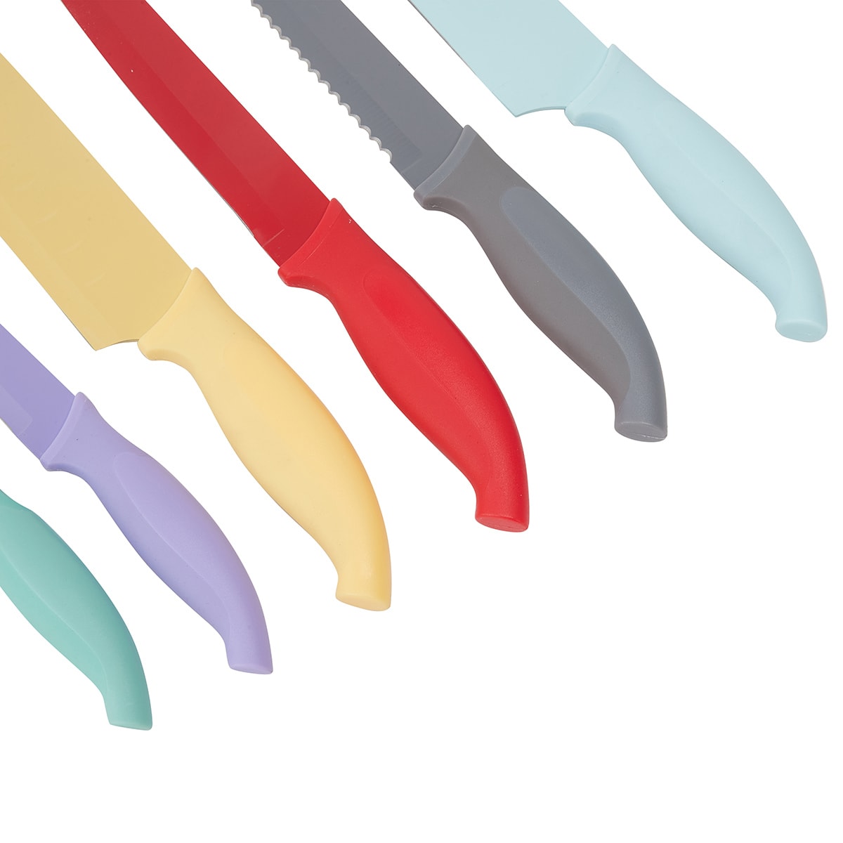 Set of 6 Knives with Blade Covers - Kmart
