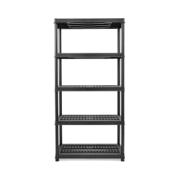 Heavy Duty 5 Tier Shelves - Black - Kmart
