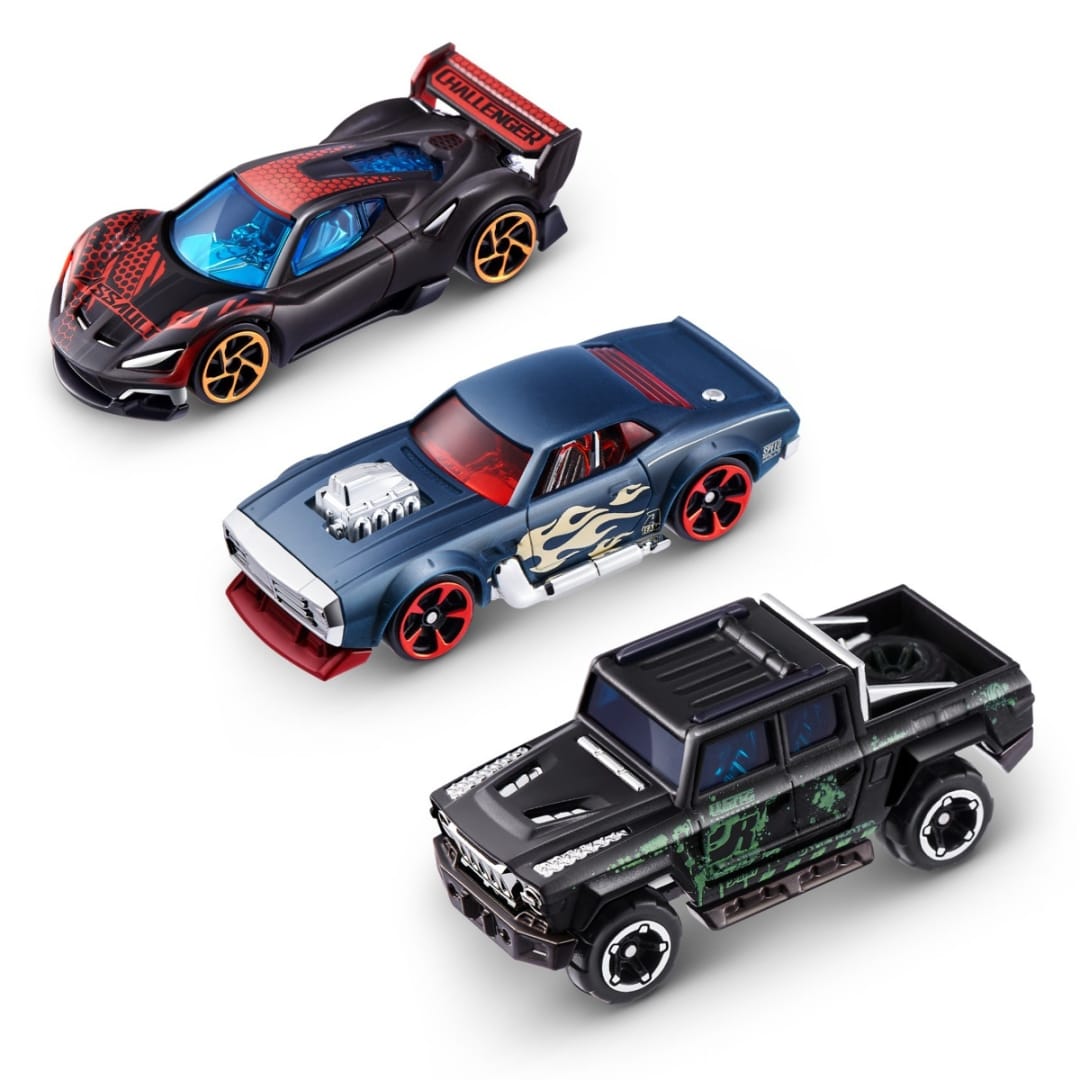 3 Pack Zuru Metal Machines Color Change Cars - Assorted - Kmart NZ