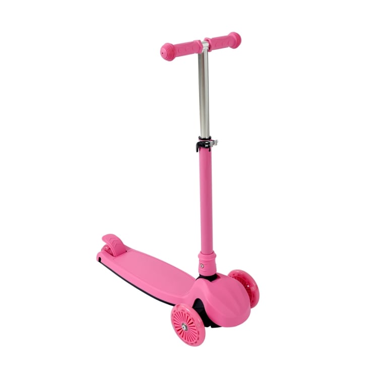 Light Up Wheel Tilt and Turn Scooter - Pink - Kmart