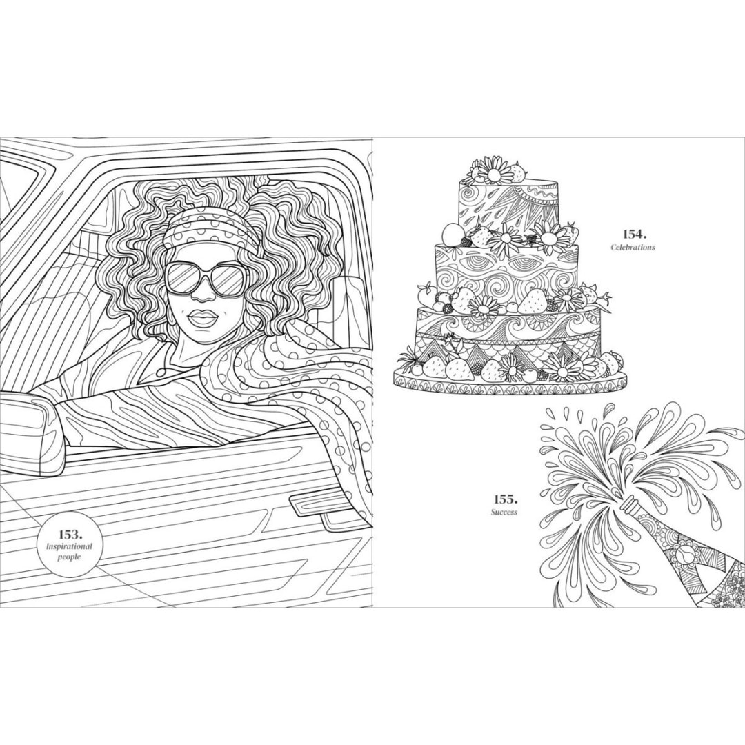 Gratitude 365 Colouring Book - Kmart