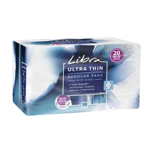 Libra 20 Pack Ultra Thin Regular Pads - Kmart