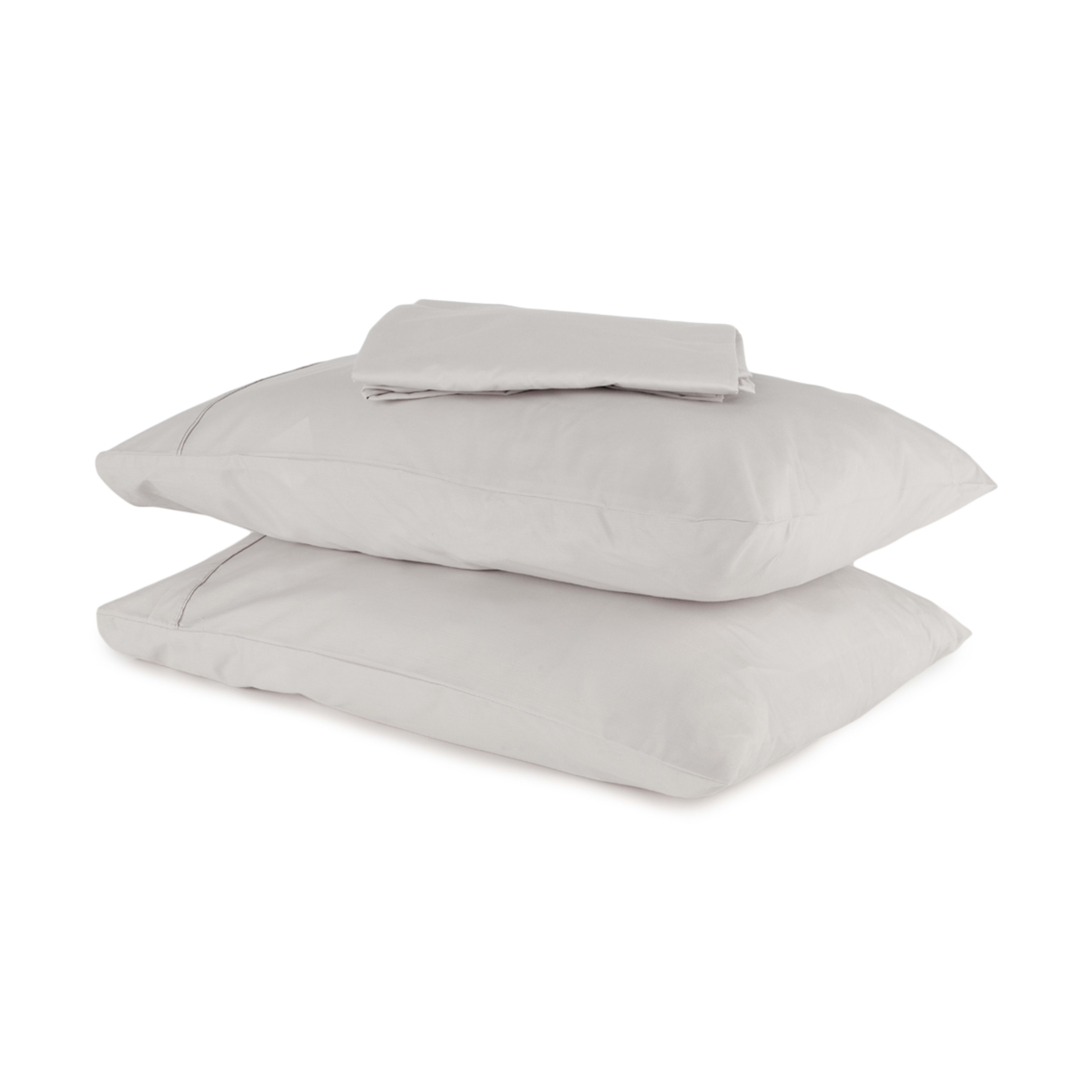 250 Thread Count Cotton Rich Sheet Set - Double Bed, Oatmeal - Kmart