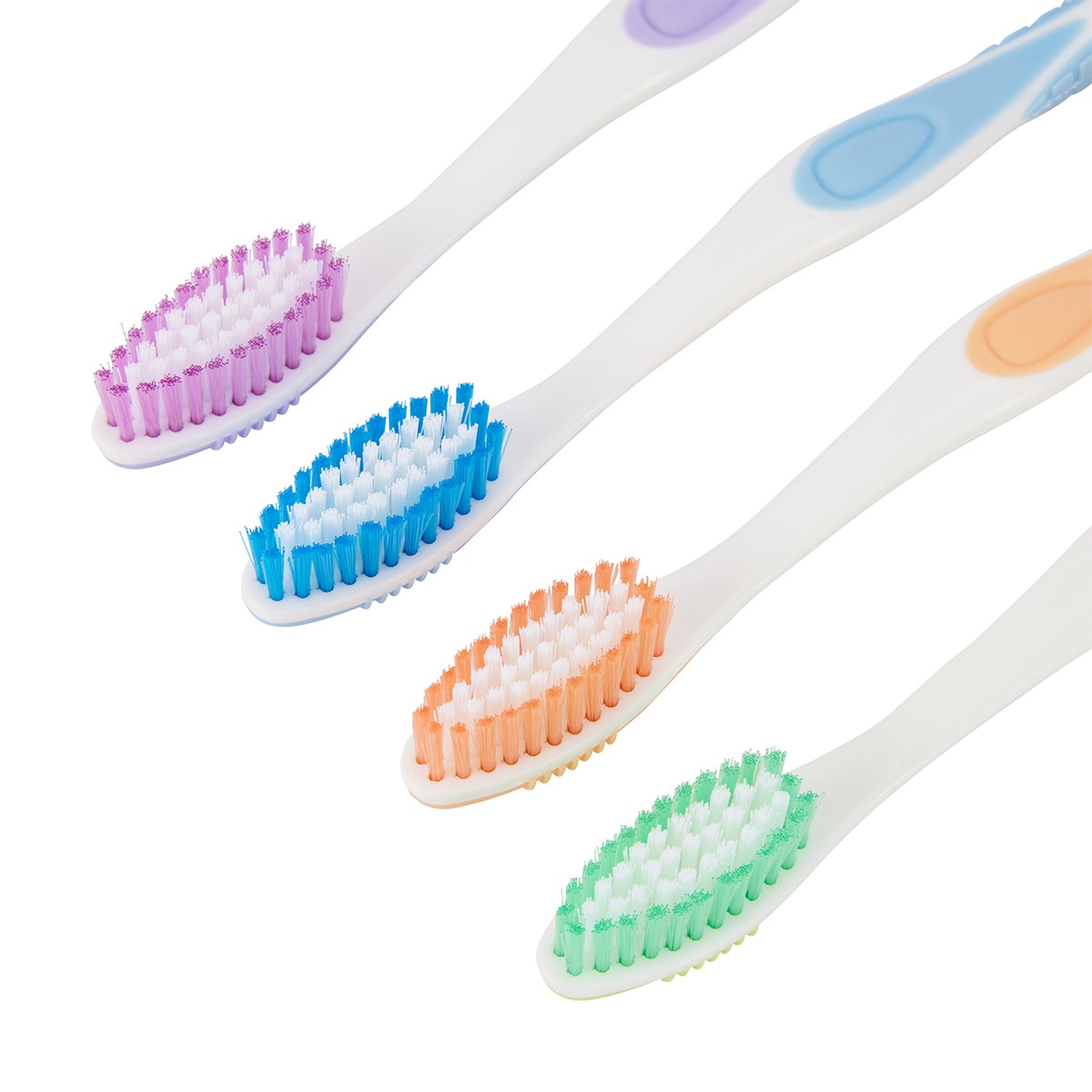 OXX Essentials 4 Pack Adult Toothbrush - Medium - Kmart