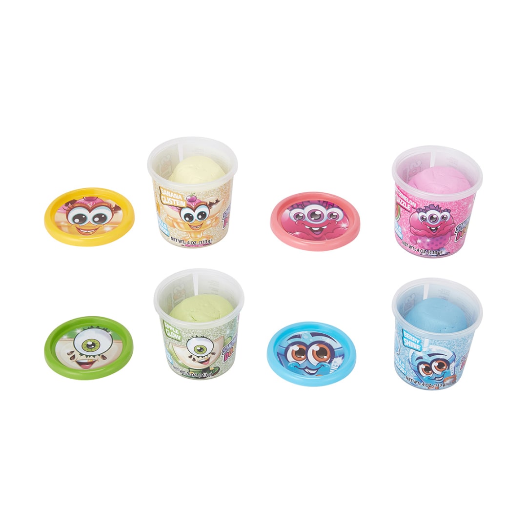 4 Pack Scentos Doughrrific Shimmer Dough Tubs - Kmart