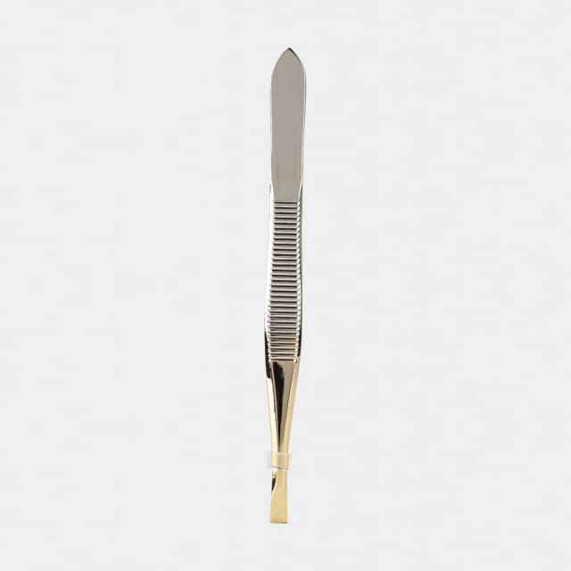 Gold Look Tip Square Tweezer - Kmart