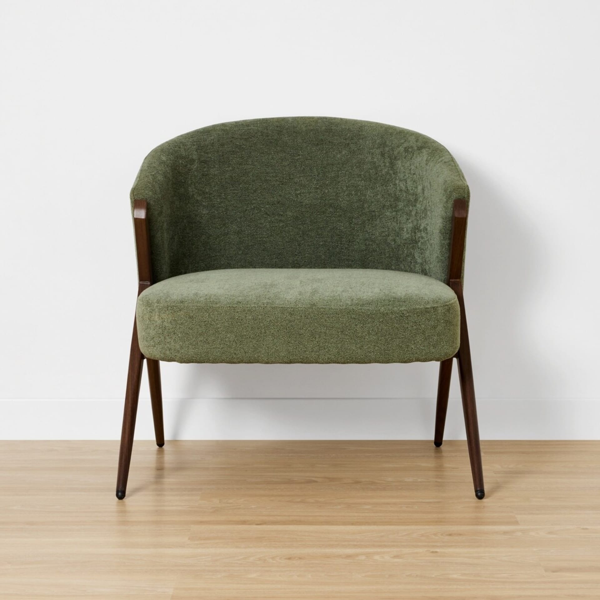 Asker Lounge Chair Walnut - Kmart