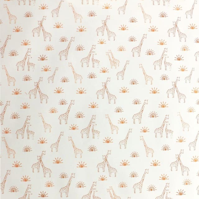 Hallmark Gift Wrapping Paper Roll - Giraffes - Kmart
