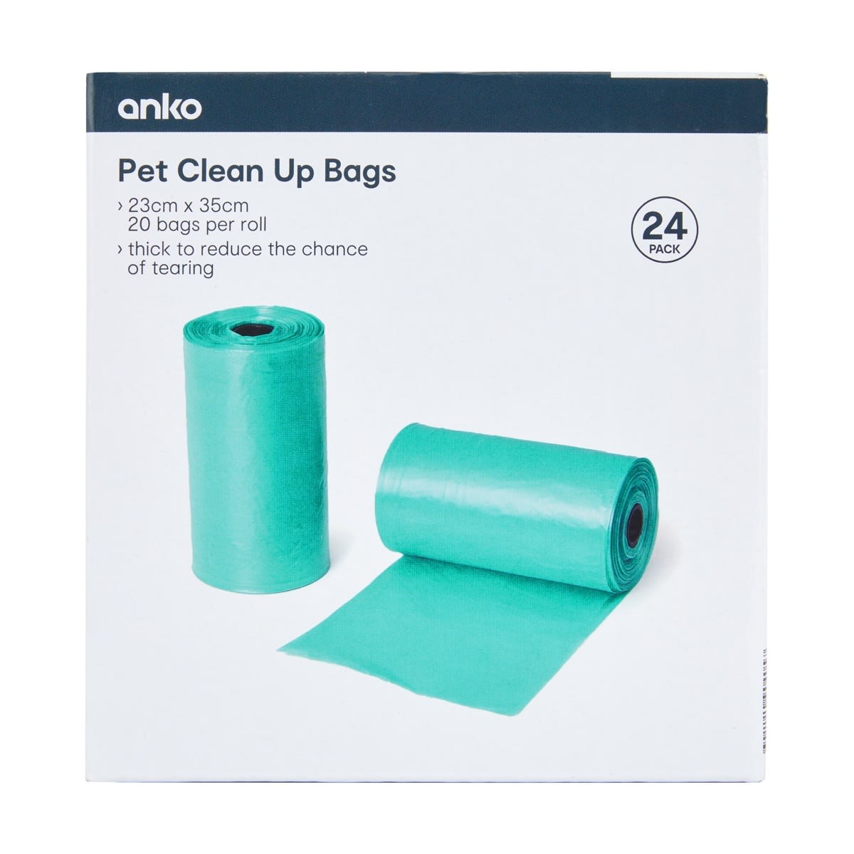 24 Pack Pet Clean Up Bags - Kmart