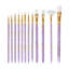 12 Piece Paint Brush Set - Marble - Kmart