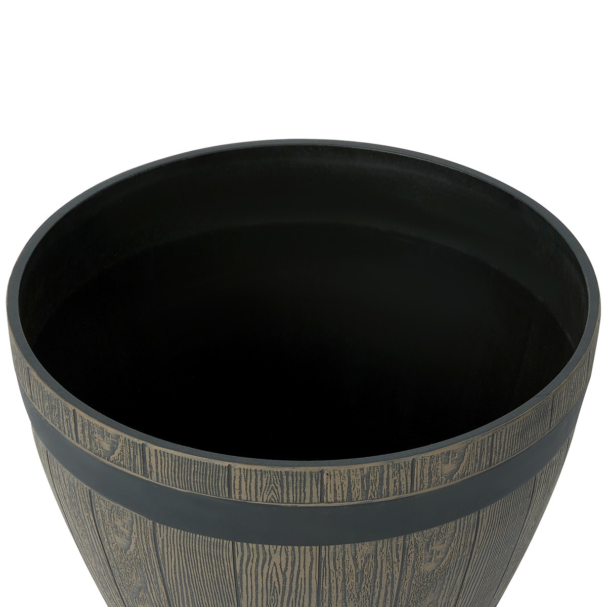 37.5cm Barrel Look Planter - Kmart