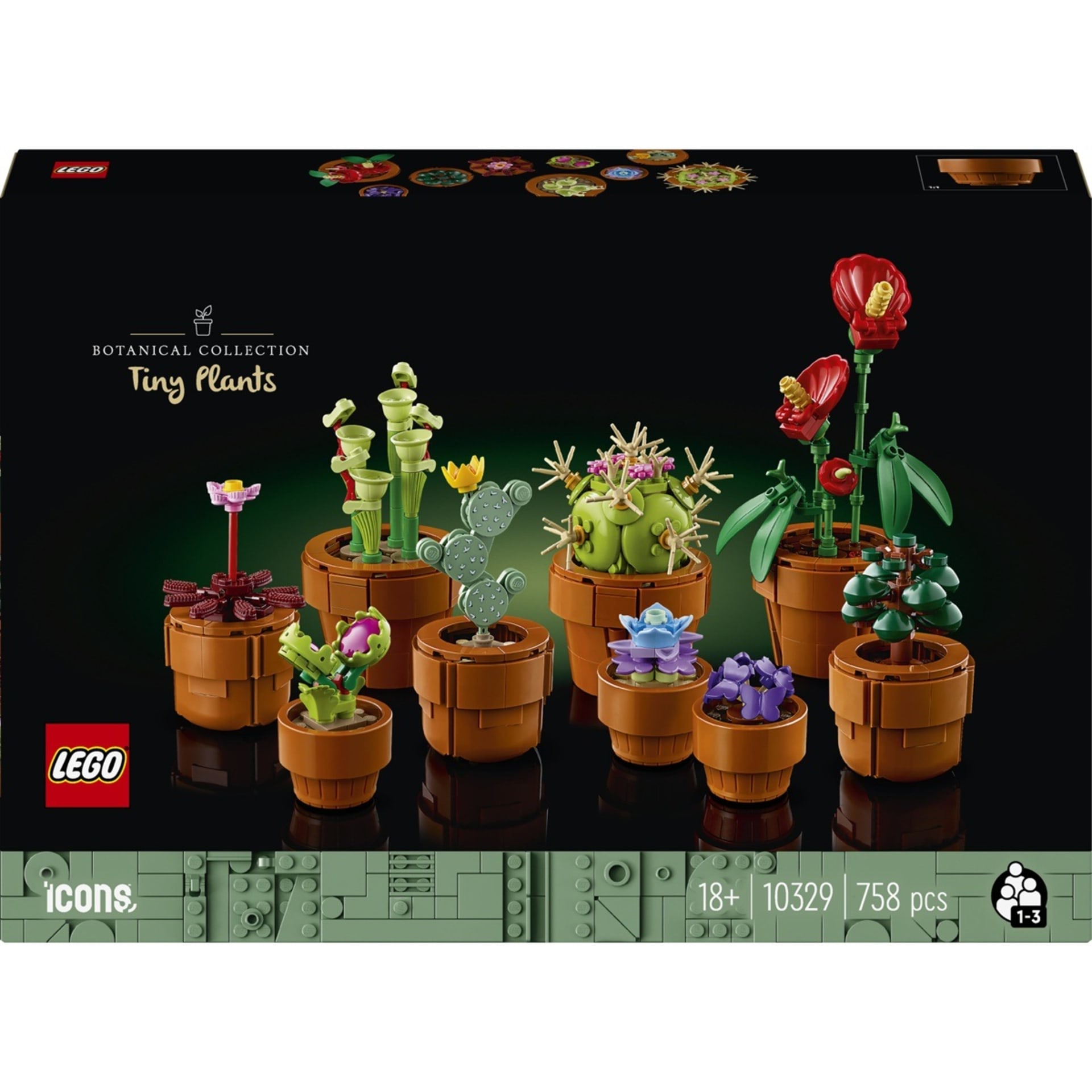 LEGO Icons Tiny Plants 10329 - Kmart