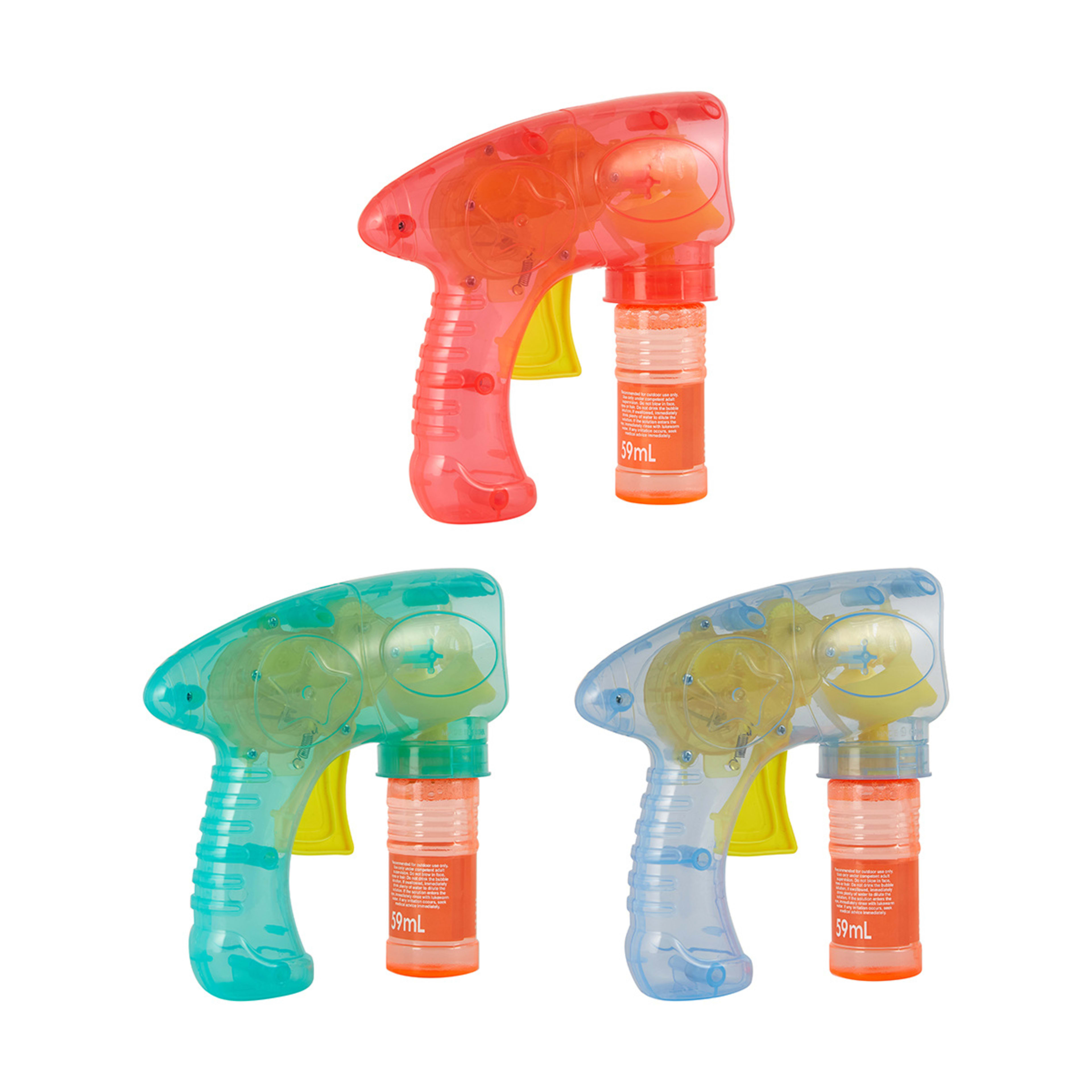 Light Up Bubbles Blaster - Assorted - Kmart