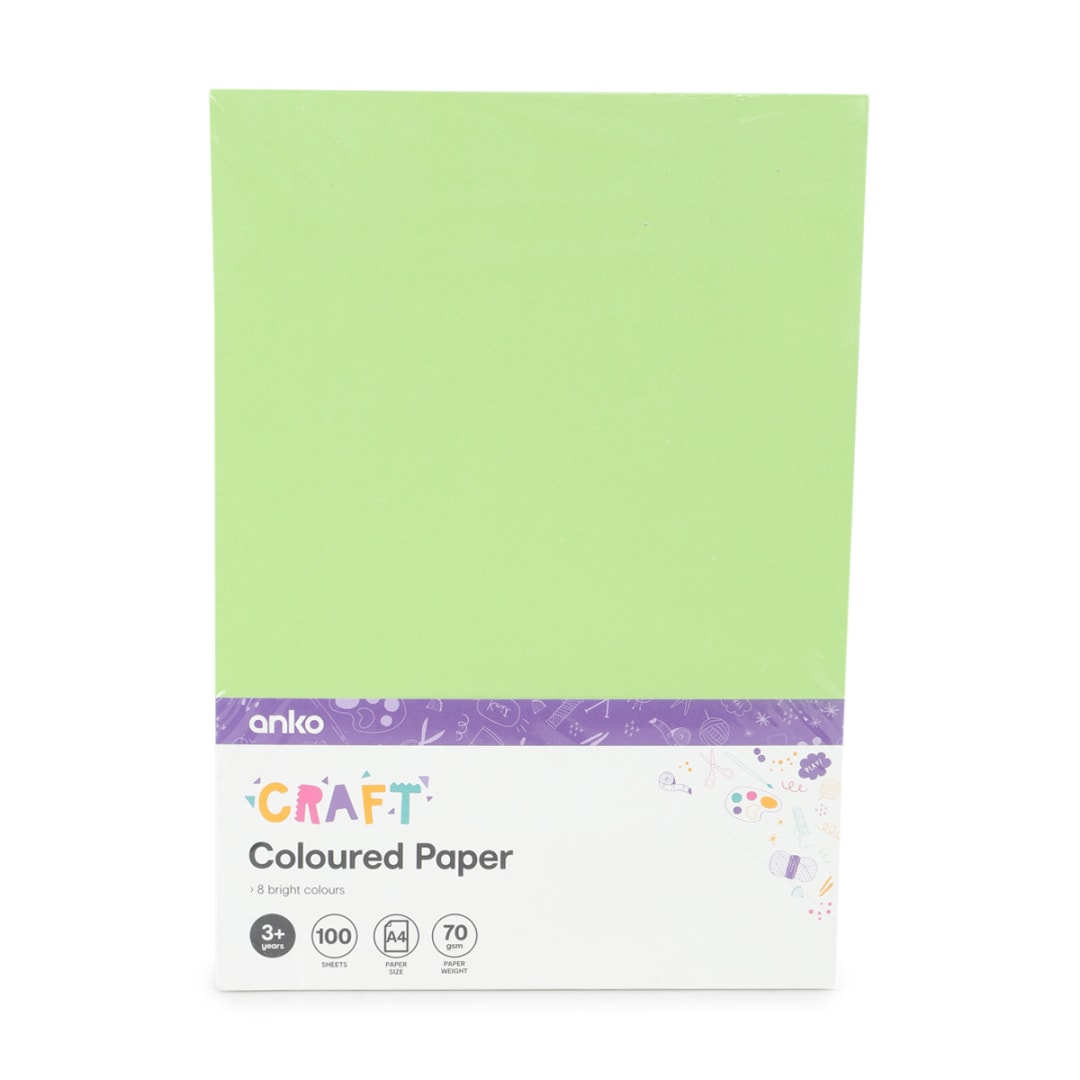 Coloured Paper - Kmart