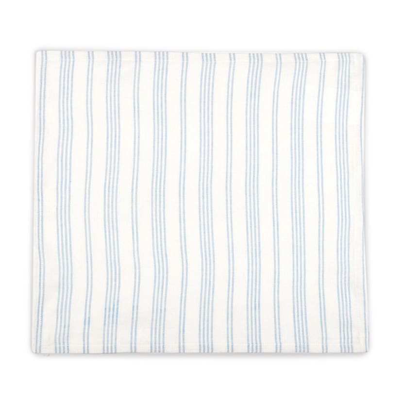 4 Pack Blue Stripe Napkins - Kmart