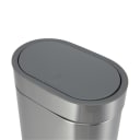 4L Stainless Steel Push Top Bin - Kmart