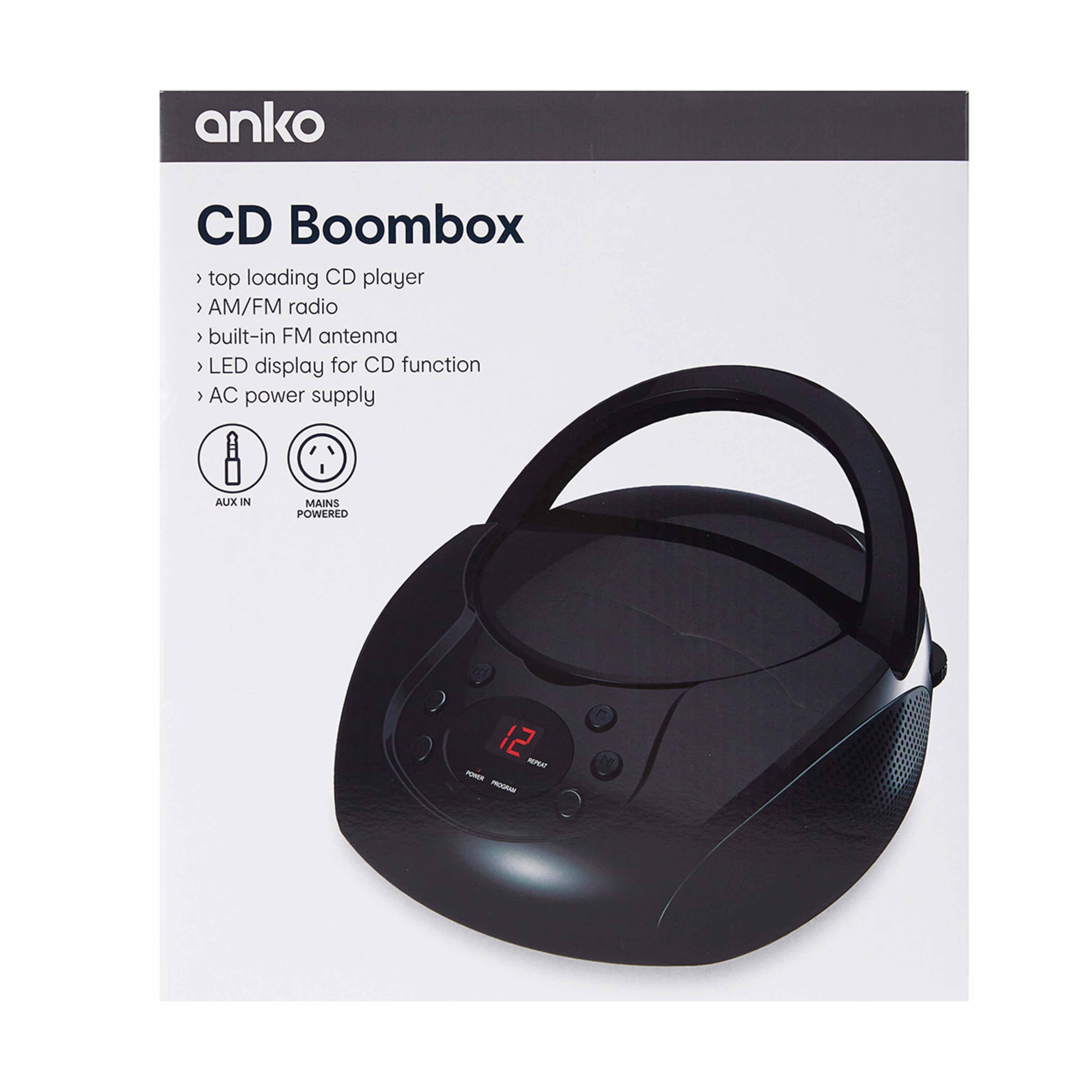 CD Boombox - Kmart