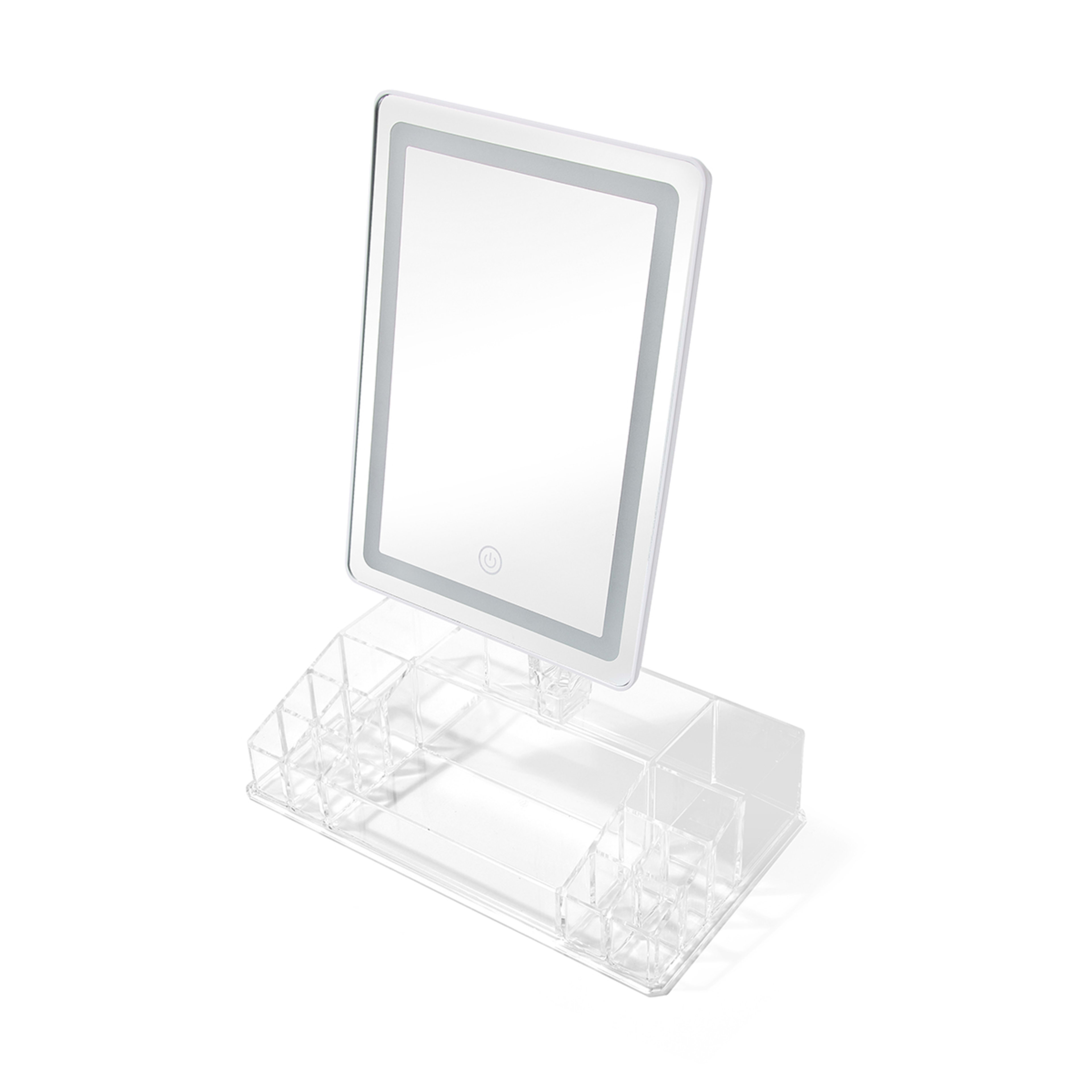 LED Mirror with Storage - Kmart