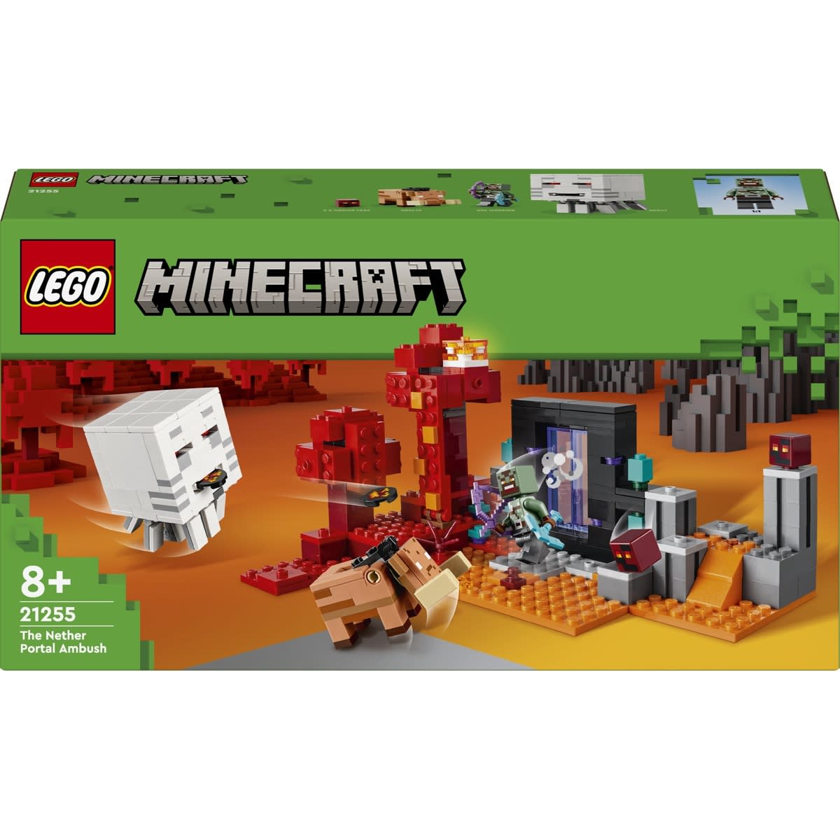 LEGO Minecraft The Nether Portal Ambush 21255 - Kmart