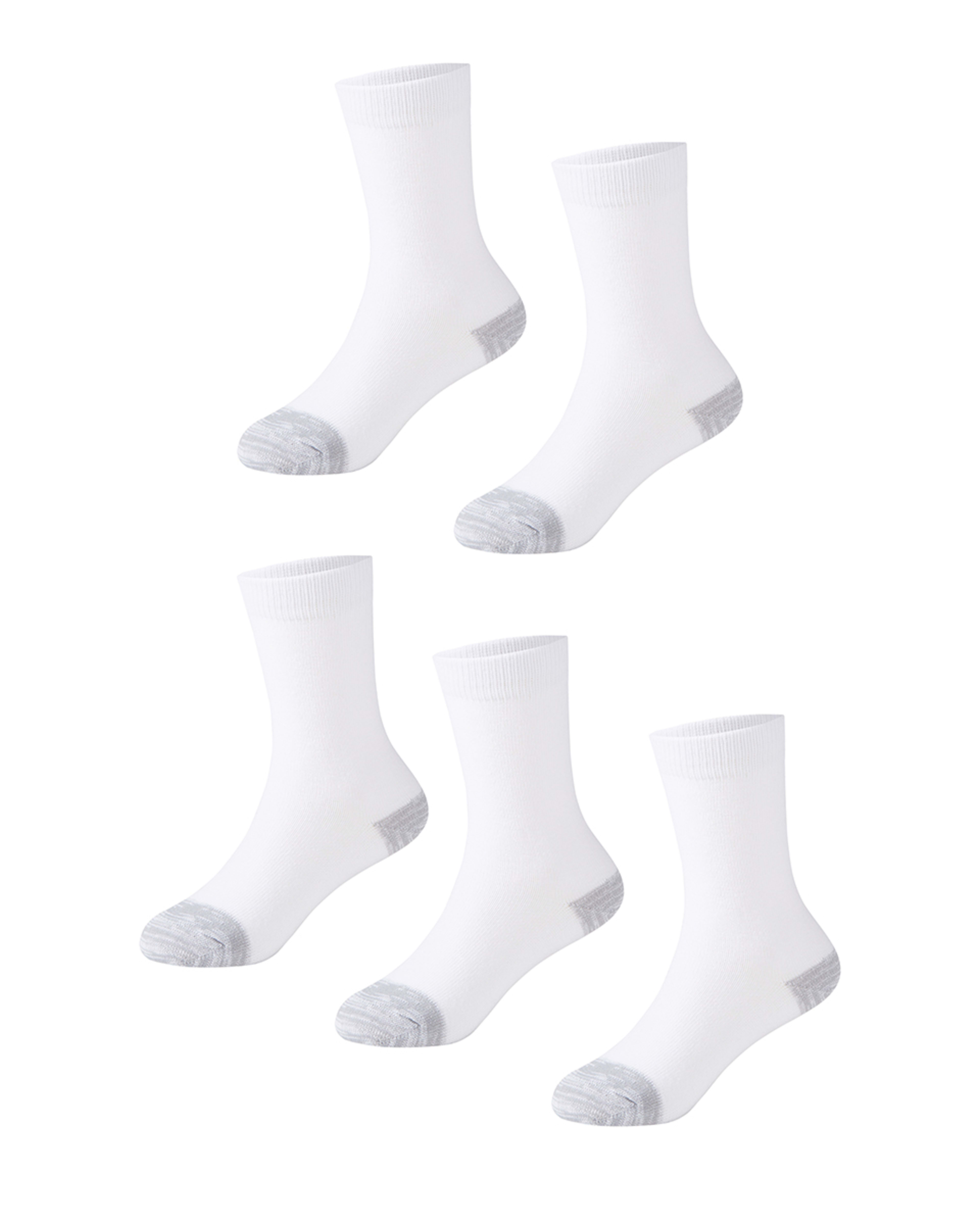 5 Pack Tough Crew Socks - Kmart