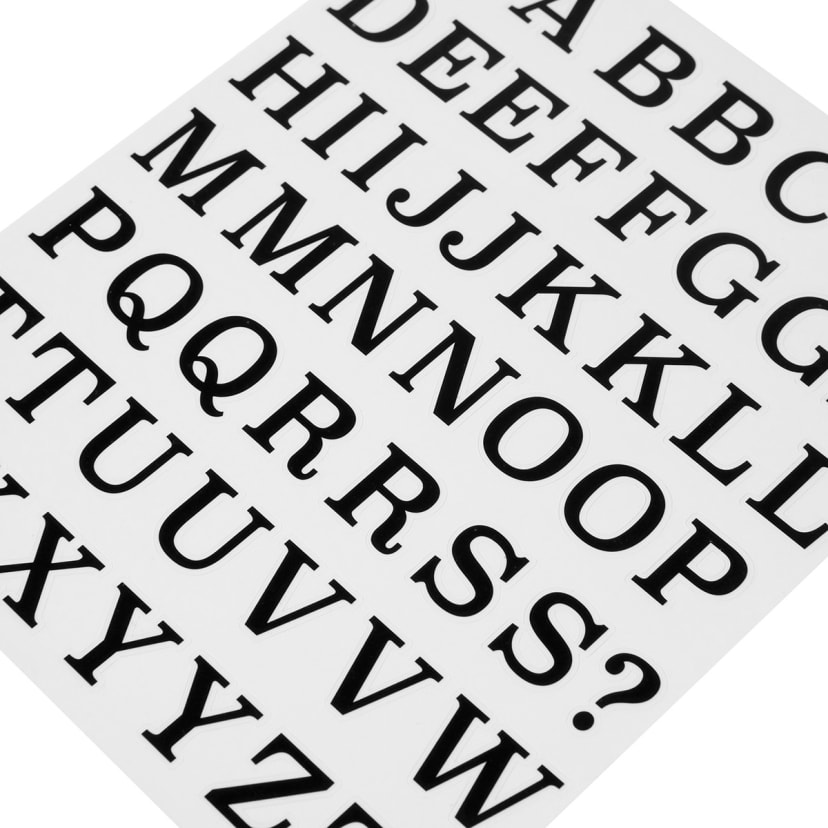 Alphabet Stickers - Kmart
