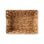 Rectangle Checkered Open Weave Basket - Natural - Kmart