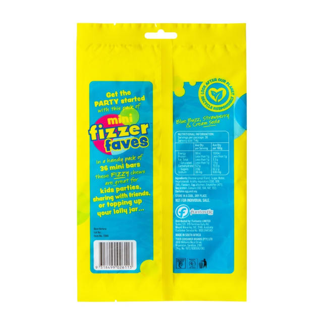 36 Pack Beacon Mini Fizzer Faves Party Pack 266g - Kmart