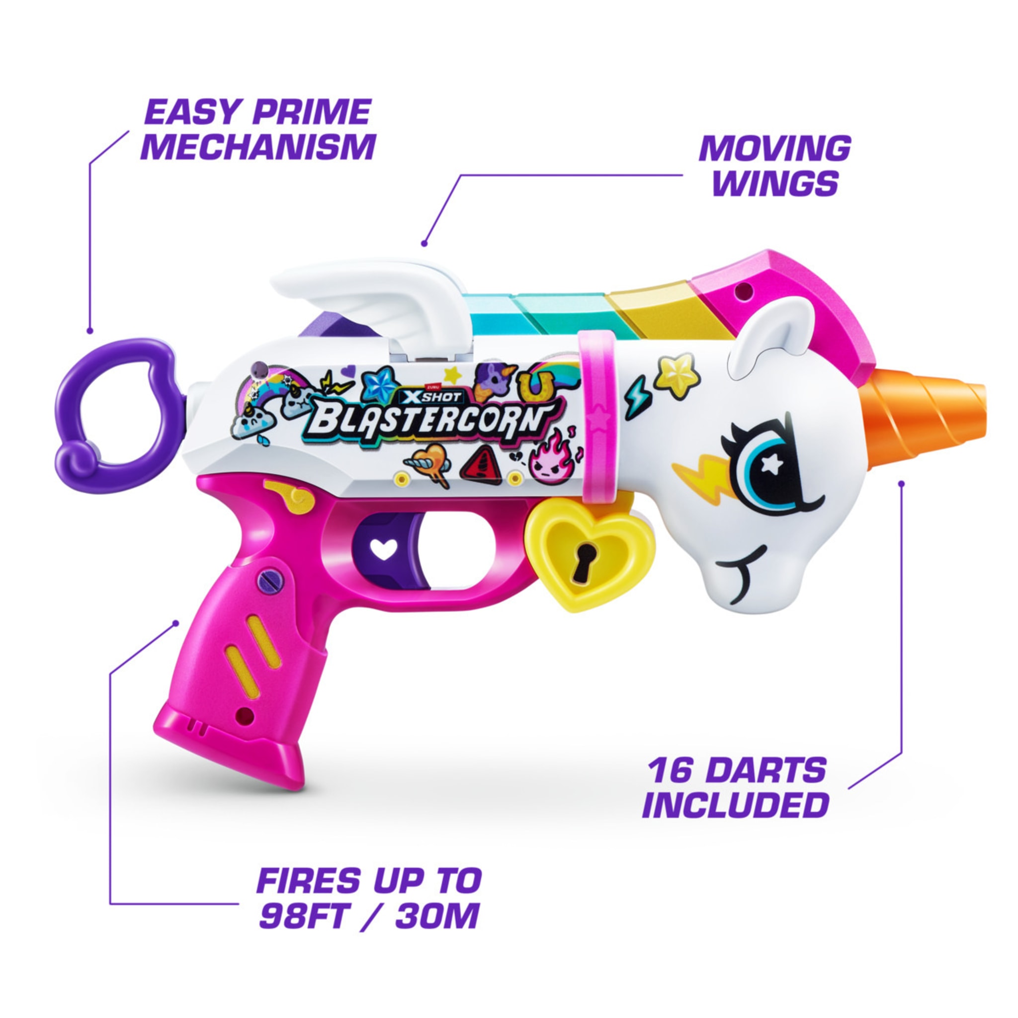Zuru X-Shot Blastercorn Blaster 16 Darts - Kmart