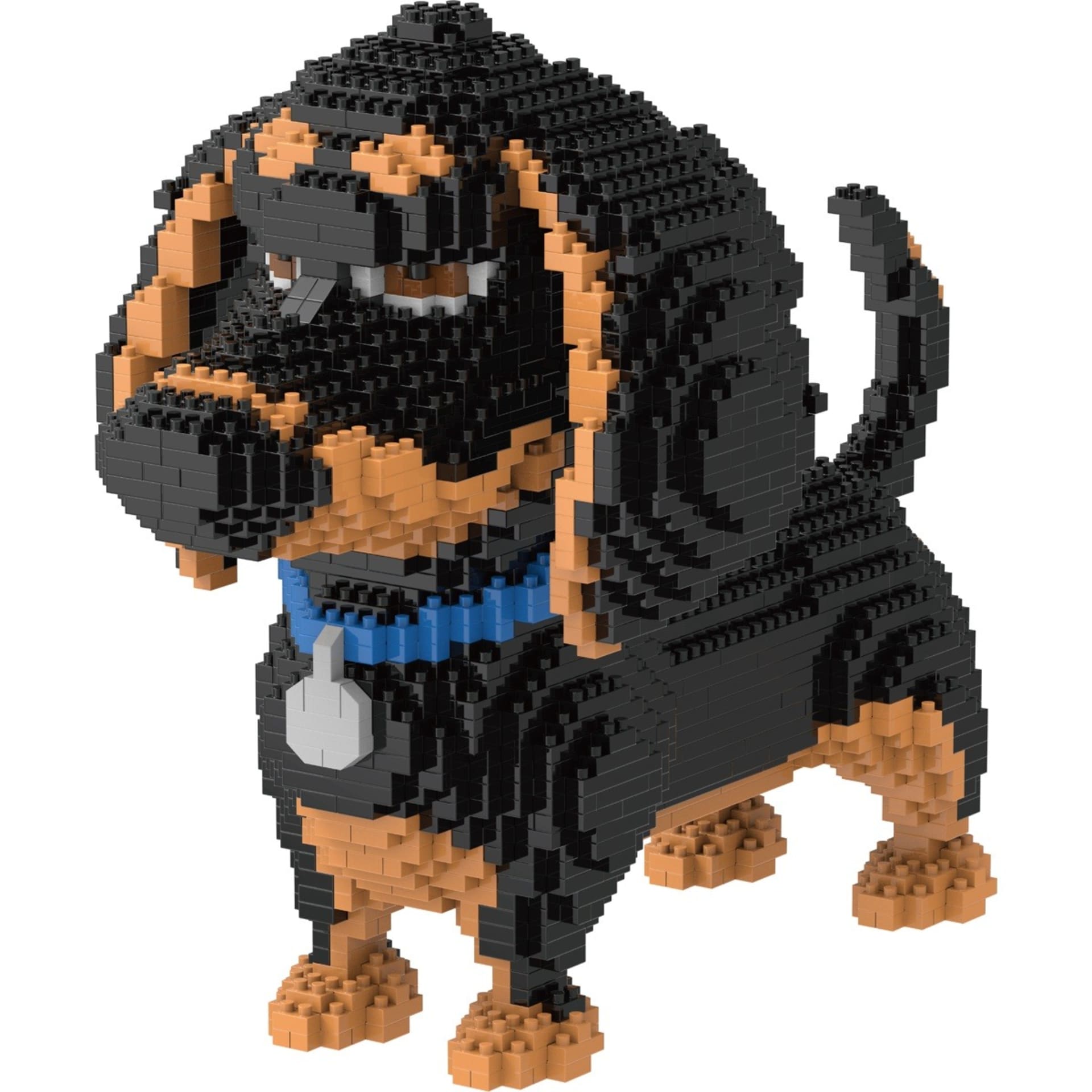 1901 Piece Mini Blocks Animal Series: Dachshund - Kmart