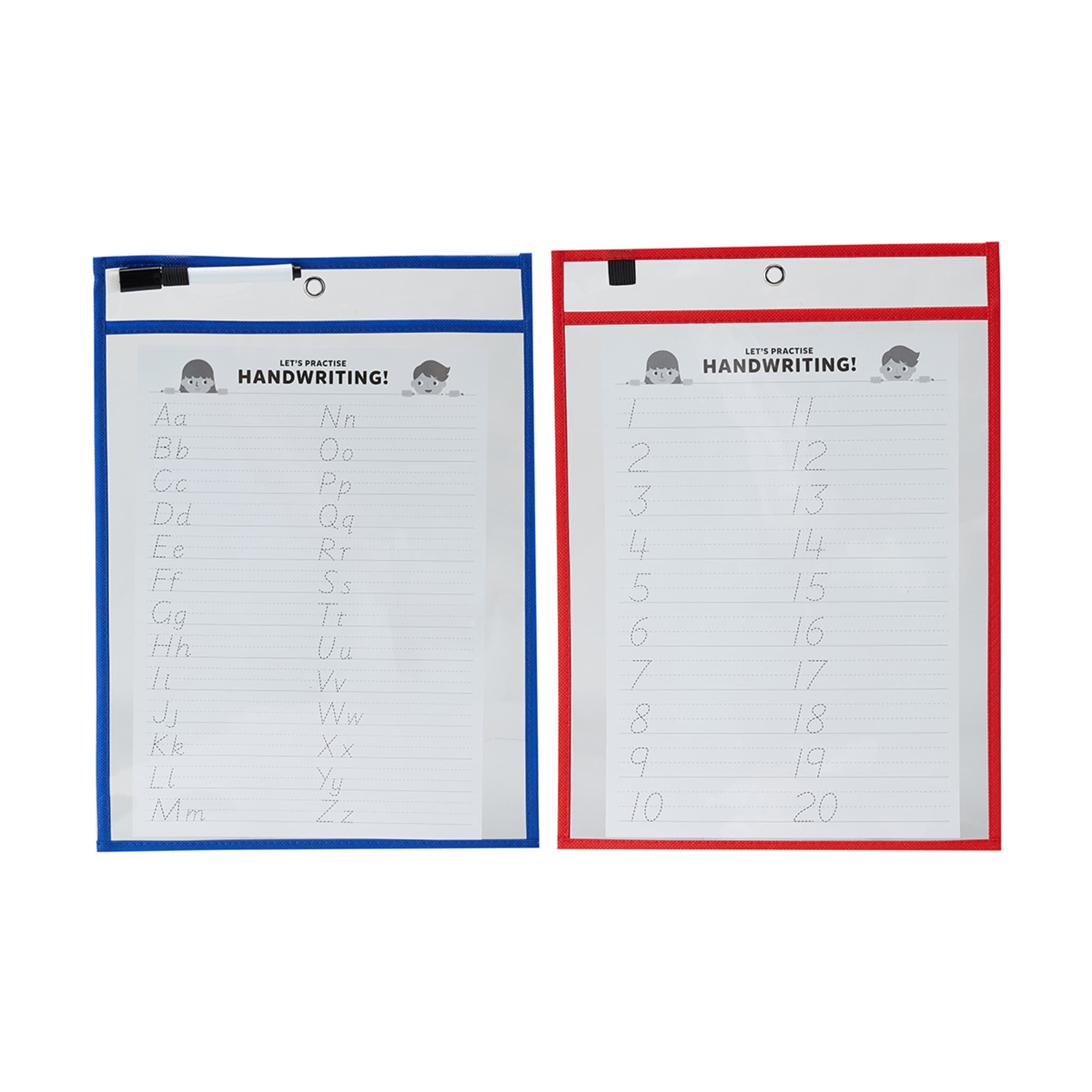 Write and Erase Learning Pockets - Kmart