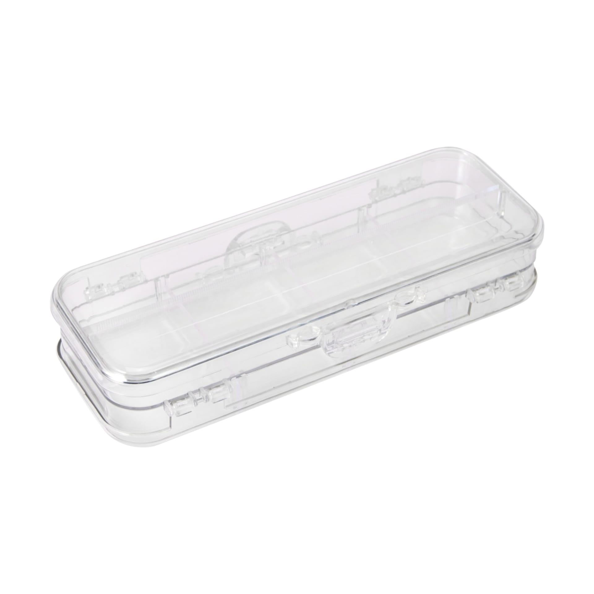 Hard Plastic Pencil Case - Clear - Kmart