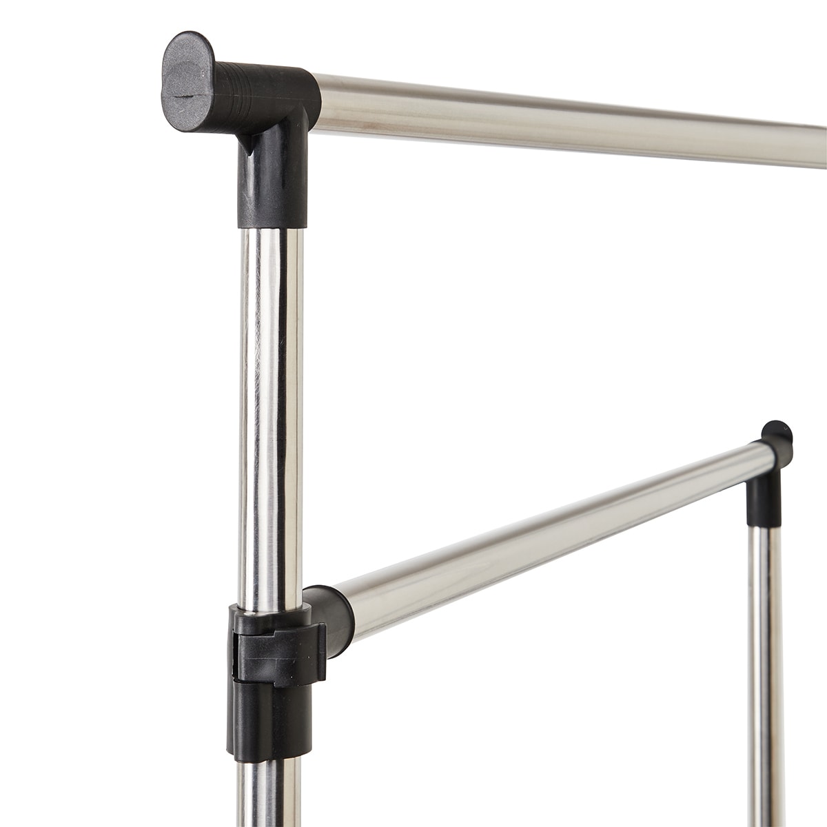 Dual Opening Garment Rack - Black - Kmart