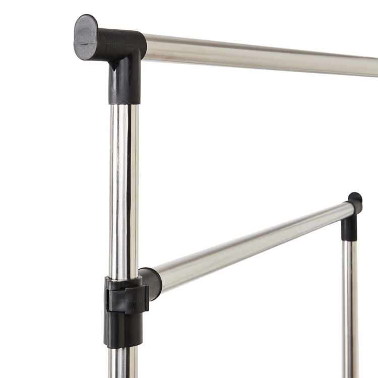 Dual Opening Garment Rack - Black - Kmart