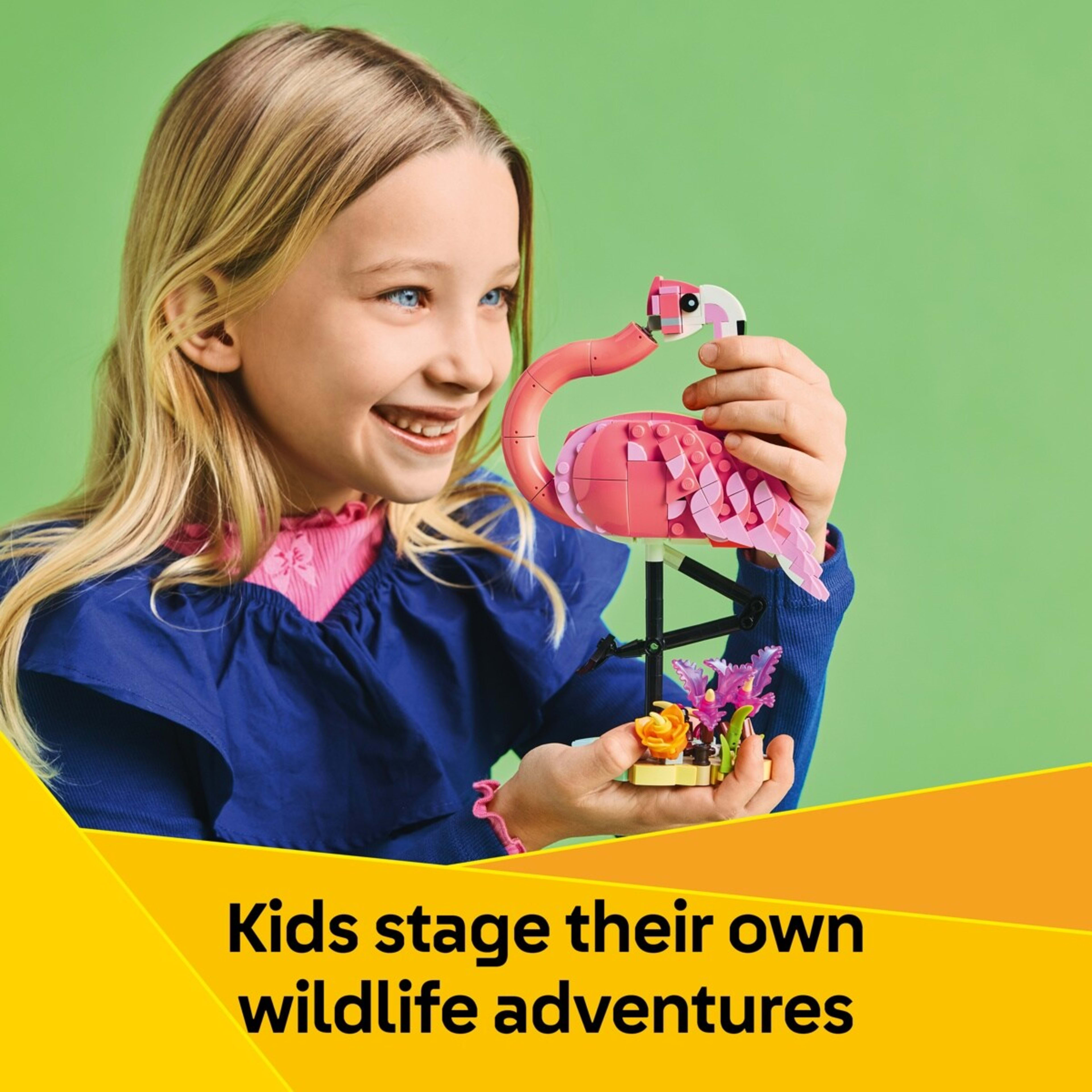 LEGO Creator Wild Animals: Pink Flamingo 31170 - Kmart