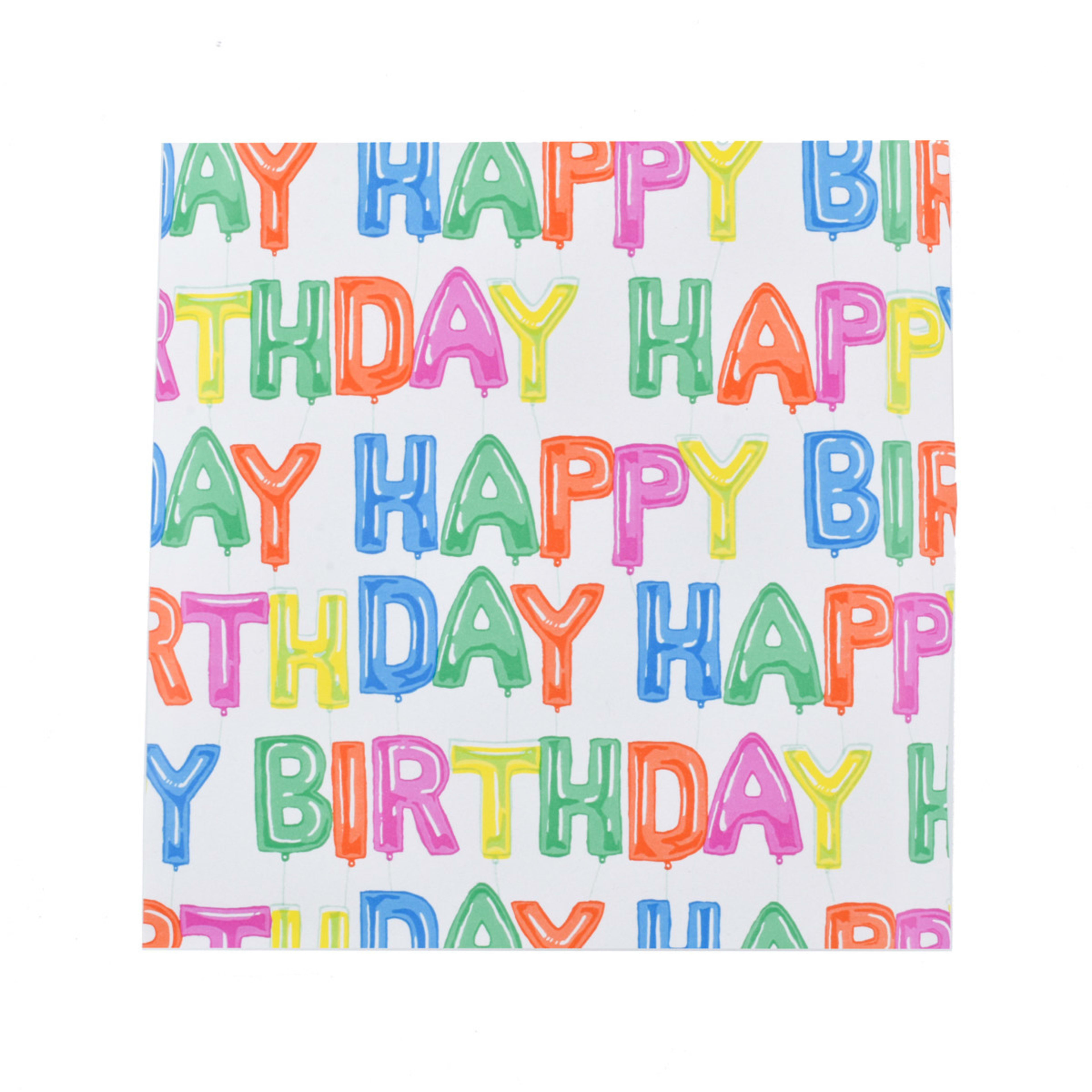 Hallmark Gift Wrap - Happy Birthday Balloons - Kmart