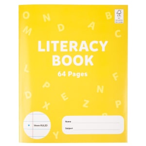 Literacy Book - 64 Pages - Kmart NZ