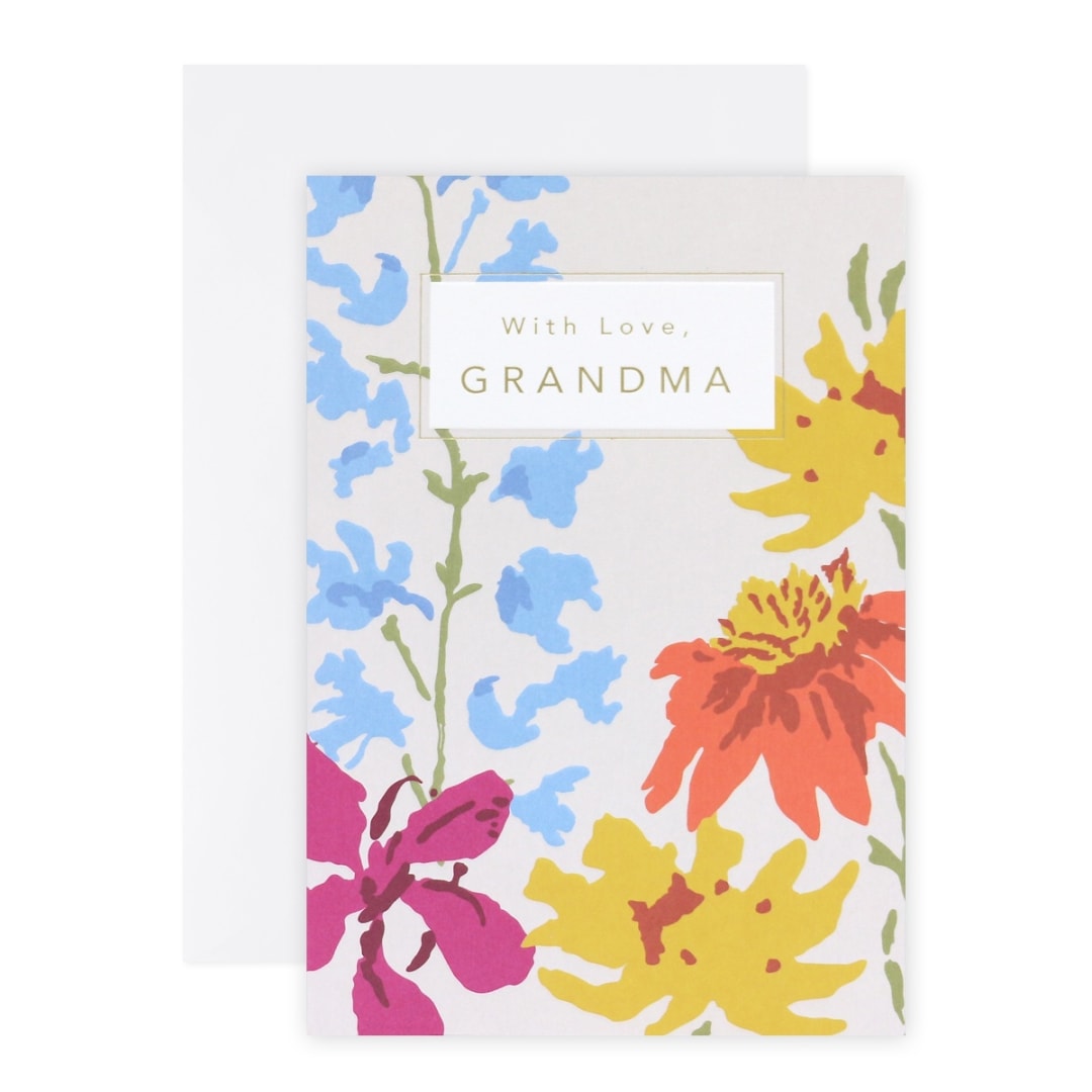 Connections from Hallmark Birthday Card for Grandma - With Love - Kmart