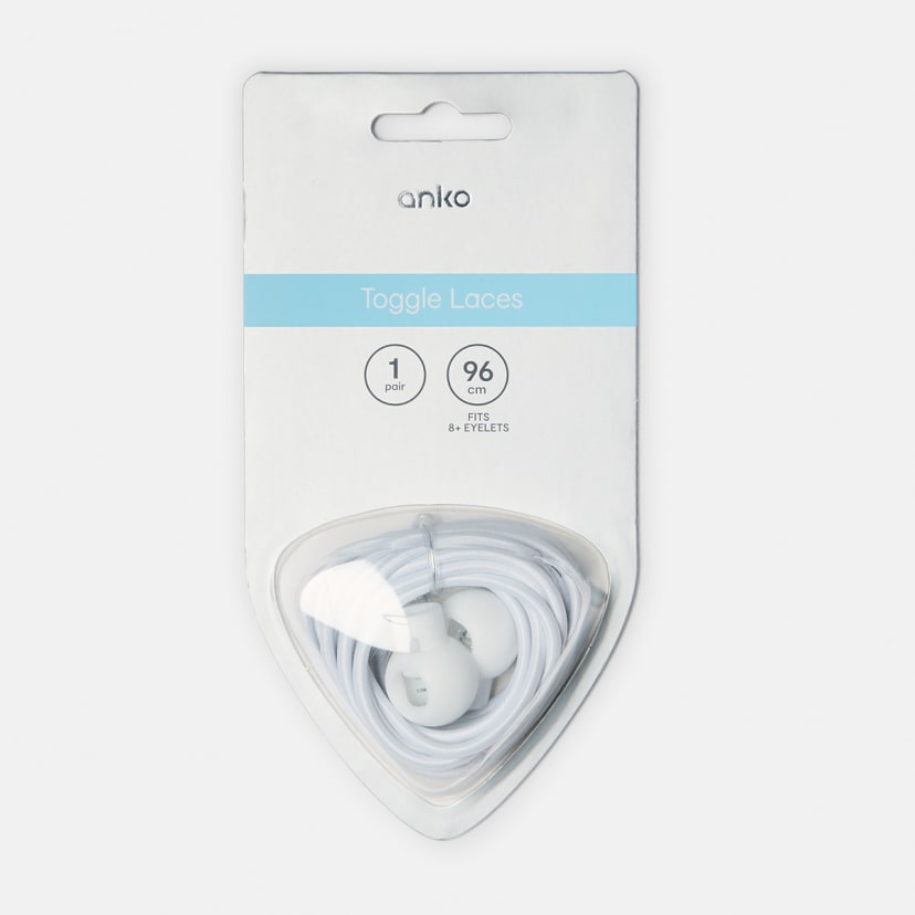 Toggle Laces - White - Kmart