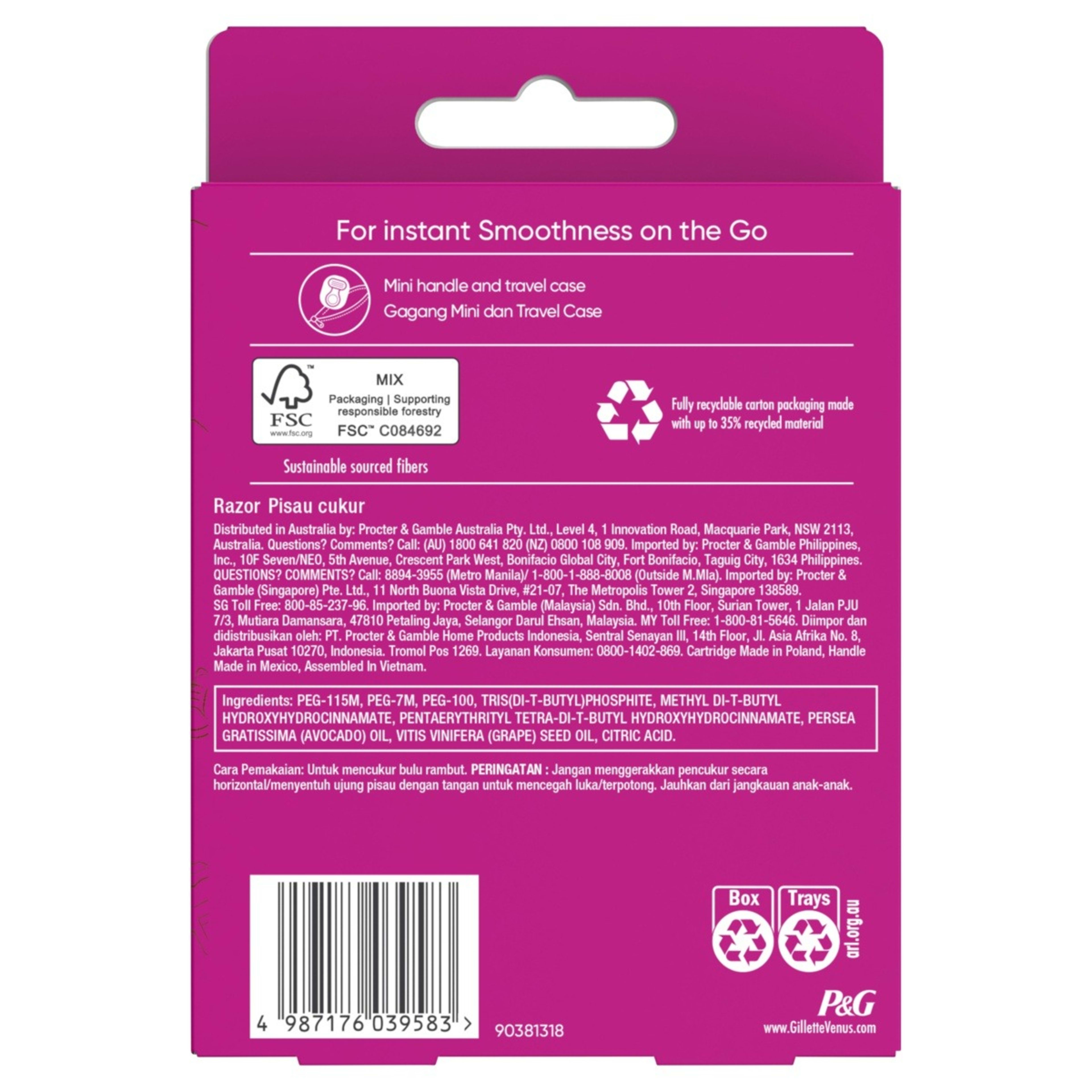 Gillette Venus Extra Smooth Snap Razor - Kmart